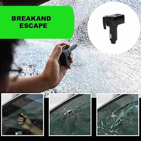 Usb Dual Port 3 In 1 Car Emergency Escape Tool Grandado