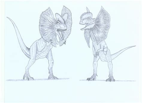 Jurassic Park Spitter Fight By March90 On Deviantart
