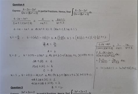 Integration Using Partial Fraction