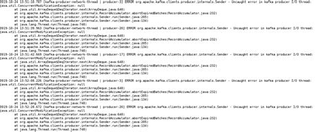 【生产环境】向kafka生产数据，报数据超时，有producer Io异常 Orchome