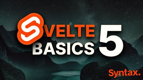 scott tolinski on linkedin svelte 5 basics complete svelte 5 course
