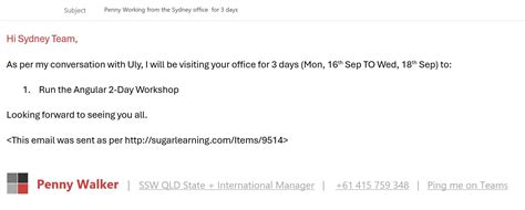Do You Take Steps To Be Clear When Sending Dates To Others SSW Rules