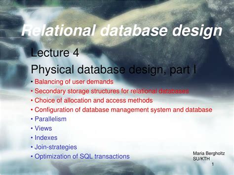 Ppt Relational Database Design Powerpoint Presentation Free Download