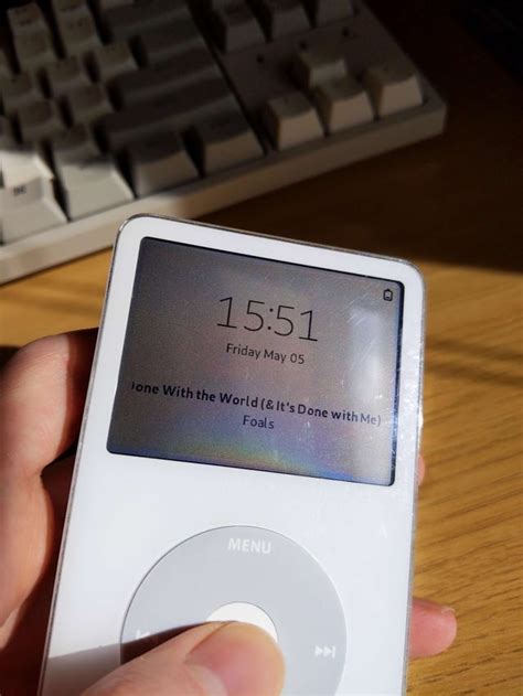 I Made A Custom Always On Display Using Rockbox R Ipod