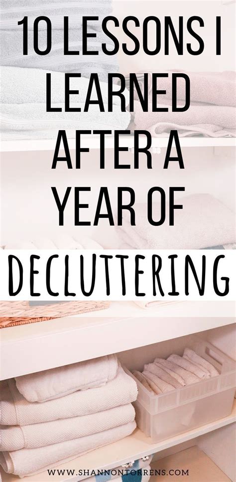 10 Lessons I Learned After A Year Of Decluttering Yes It Took Us Over