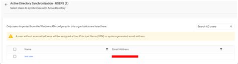 Synchronize Active Directory User Syncfusion Report Server