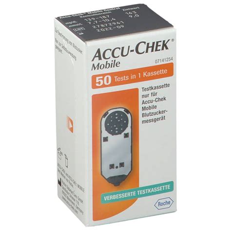 Accu Chek® Mobile Testkassette 50 St Shop Apotheke