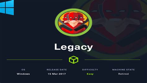 legacy hack the box ctf k1ngdamien s blog