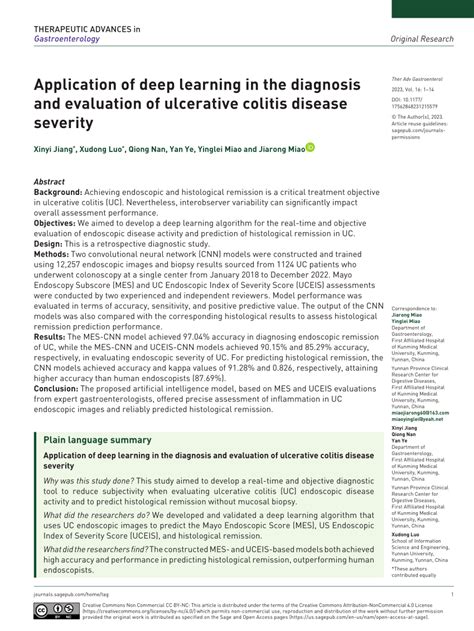 Pdf Application Of Deep Learning In The Diagnosis And Evaluation Of