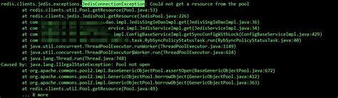 Java Jedispool 在关闭情况下为什么 还能提供连接资源 并且 只有一个线程一直拿不到连接资源 Segmentfault 思否