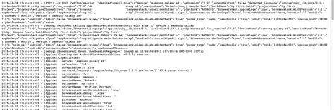 View Logs For Appium Tests BrowserStack Docs