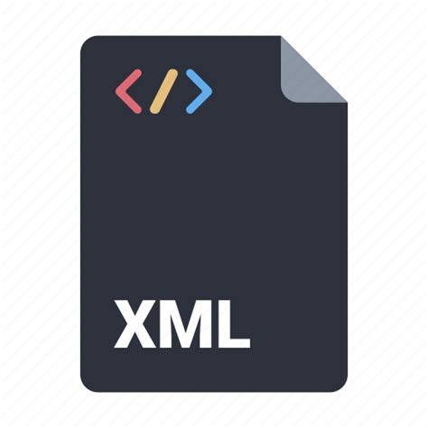 File File Type Format Xml Icon Download On Iconfinder
