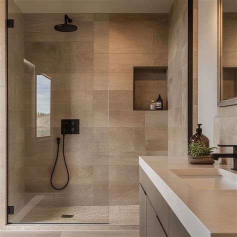 Trendy Large Bathroom Shower Tile Ideas For Modern Spaces