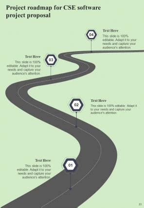 CSE Software Project Proposal Report Sample Example Document PPT Example