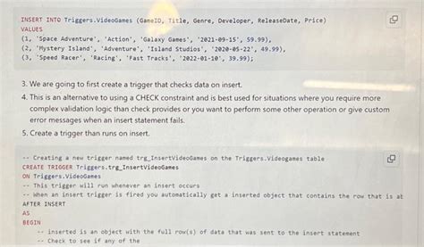 Solved How To Create Schema And Tables For The Following Chegg Com