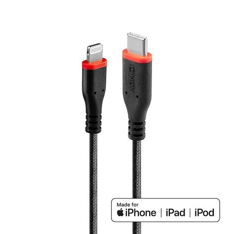 Buy Lindy Reinforced Usb Type C To Lightning Comms Express