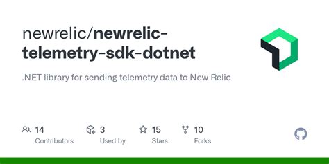 github newrelic newrelic telemetry sdk dotnet library for sending telemetry data to new