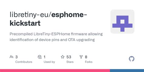GitHub Libretiny Eu Esphome Kickstart Precompiled LibreTiny ESPHome Firmware Allowing