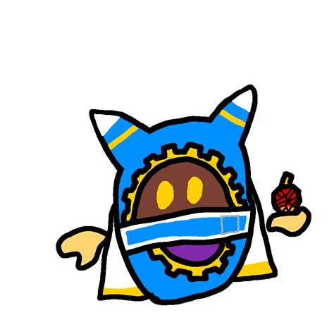 First Time Drawing The Funny Egg Wizard R Kirby