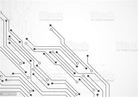 기술 회로 보드 텍스처와 추상적인 배경입니다 전자 마더보드 그림입니다 통신 및 공학 개념입니다 벡터 일러스트 레이 션 0명에