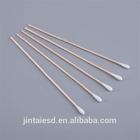 Disposal Wood Long Stick Cotton Swabs Sterile Medicated Cotton Swabs