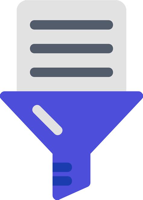 Data Filtering Vector Icon Design 15327360 Vector Art At Vecteezy