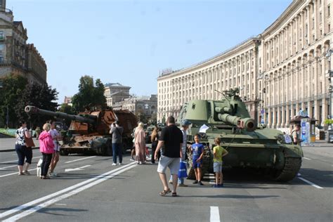 До Дня Незалежності України відкрилася масштабна виставка підбитої російської військової техніки