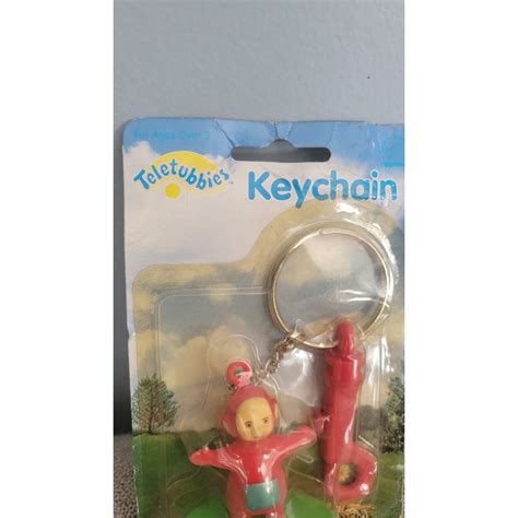 Vintage 1998 Teletubbies Po Keychain By Applause Nip Ragdoll