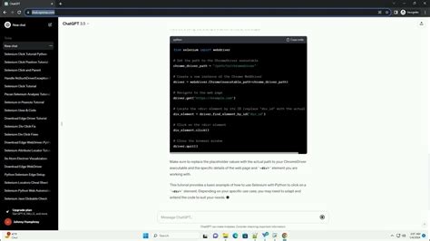Selenium Div Click Python Youtube