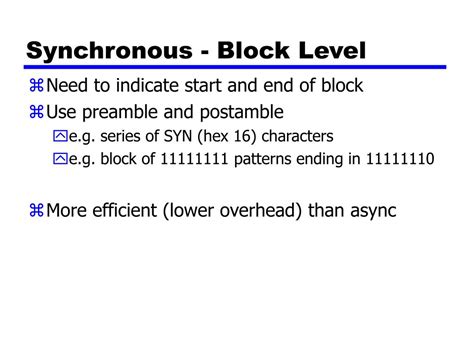 Ppt Asynchronous And Synchronous Transmission Powerpoint Presentation