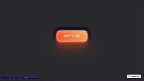 Framer City A Bouncy Glowy Button Nick Stepuk 1 Framer Resource Site 600 Components To Remix