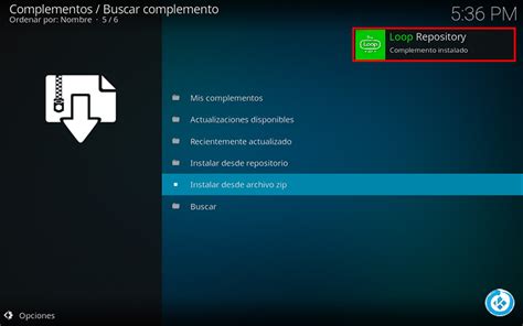 Cómo Instalar Addon The Loop en Kodi Deportes Mundo Kodi