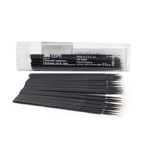 3m Espe Microbrush Applicator Tips Pack Of 50