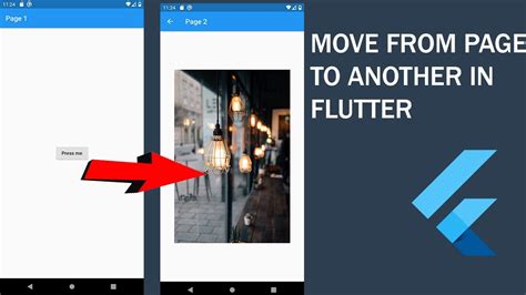 How To Move From One Page To Another In Flutter In 4min Youtube