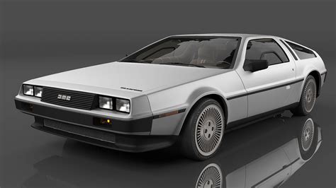 1982 Delorean Dmc 3d Model By Msasdt