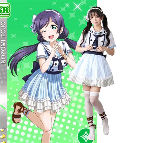 日本动漫南小鸟lovelive海盗未觉醒cosplay服日常水手服装连衣裙 阿里巴巴