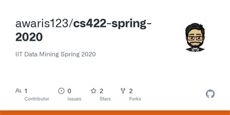 GitHub Awaris123 Cs422 Spring 2020 IIT Data Mining Spring 2020