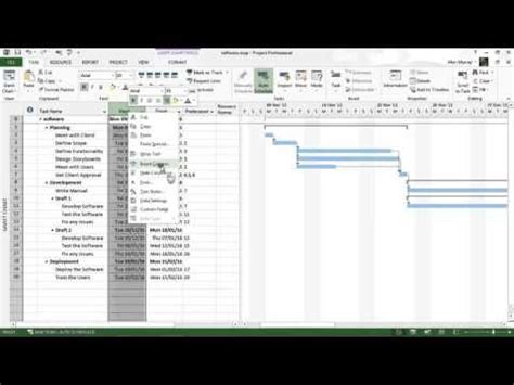Unhide Column In Microsoft Project Microsoft Project Microsoft Projects