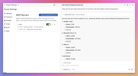 You Can Now Search Nuxt Modules With Your Editor Agent Sébastien Chopin