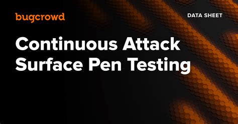 Continuous Attack Surface Pen Testing Bugcrowd