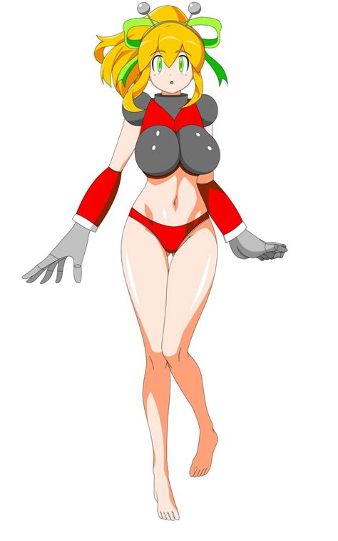 Roll And Hyper Roll Mega Man And 2 More Drawn By Assatakku Danbooru