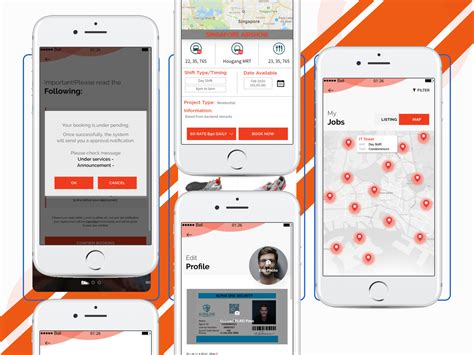 Security Guard Mobile App Ui By Nehaguleria On Dribbble