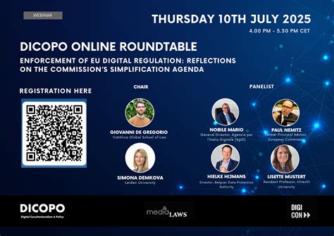 Event Alert Enforcement Of Eu Digital Regulation Reflections On The