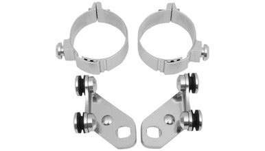 Memphis Shades Lower Deflector Mount Kit Select 01 20 Honda Kawasaki
