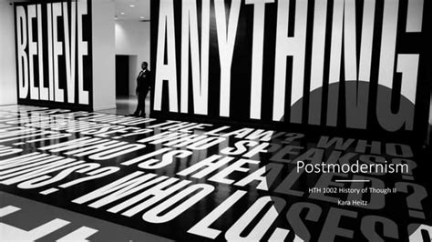 The Impact Of Postmodernism Pdf