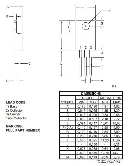 Tip122 Transistor Pinout Features Equivalent Datasheet 44 Off