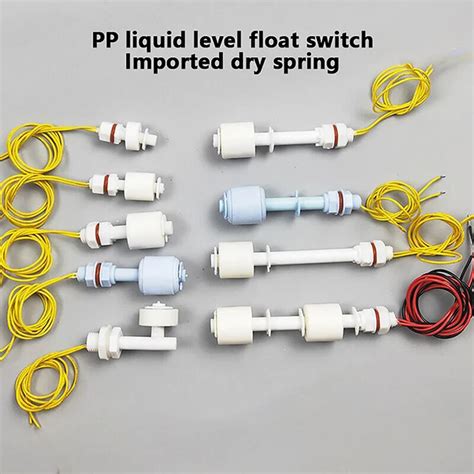 Pp Liquid Water Level Sensor Top Side Mounted Horizontal Float Switch Down 22dc Eur 3 07