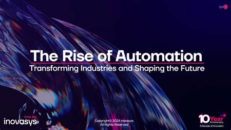 The Rise Of Automation Transforming Industries And Shaping The Future