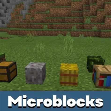 Download Microblocks Mod For Minecraft Pe Microblocks Mod For Mcpe