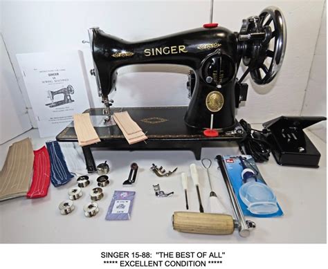Singer Sewing Machine Industrial Heavy Duty Model 15 88